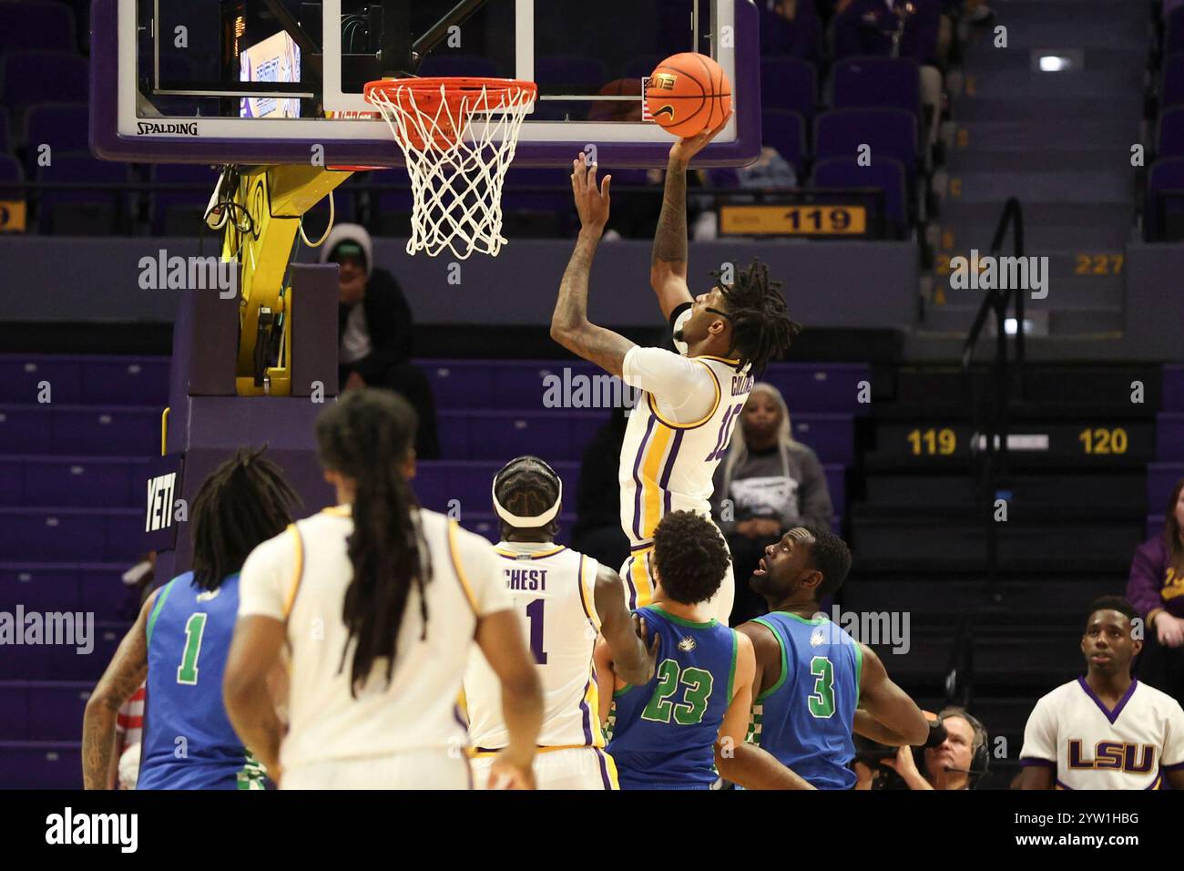 Baton Rouge, United States. 08th Dec, 2024. LSU Tigers forward Daimion ...