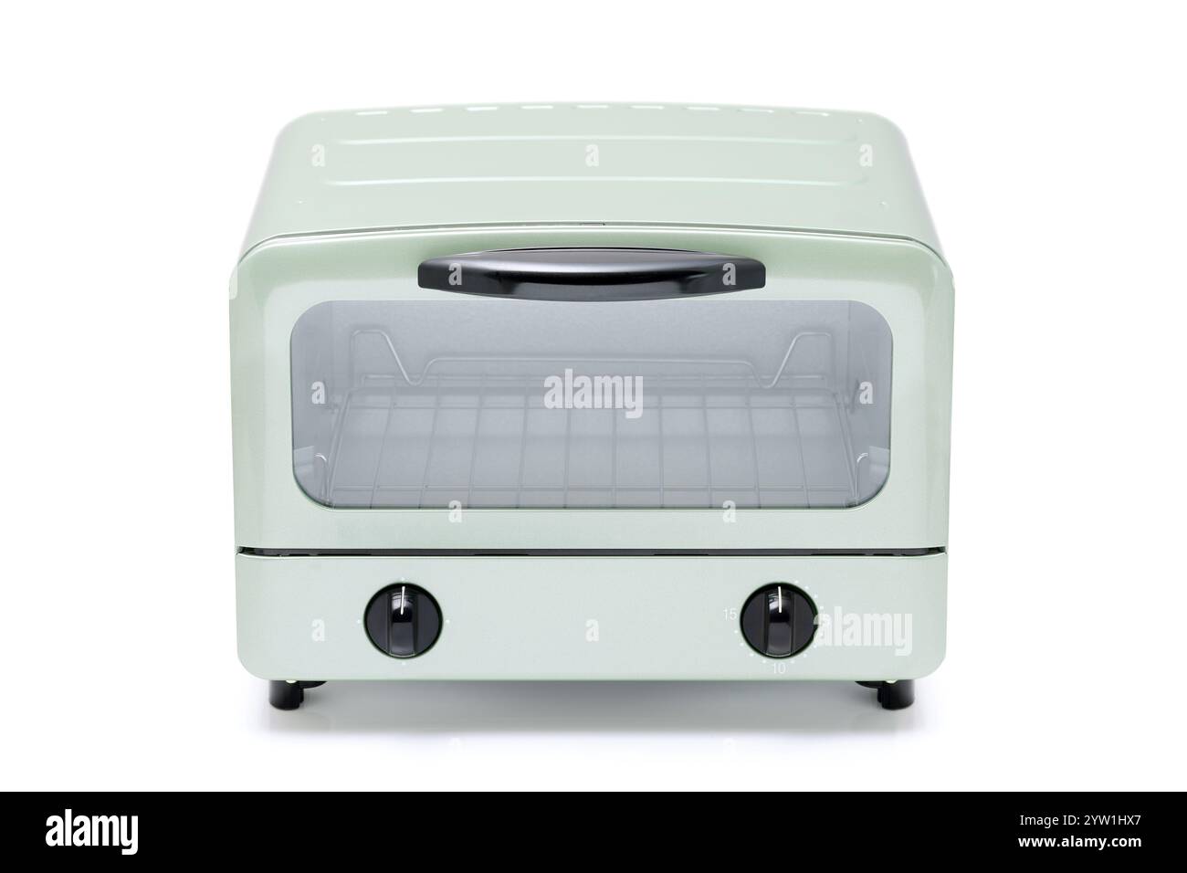 empty and clean oven toaster the one of necessary kitchenware isolated ...