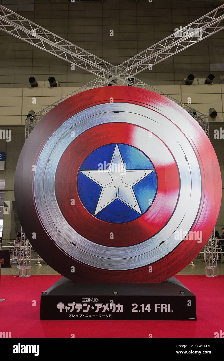 Captain America at Tokyo Comic Con 2024 on December 6 at Makuhari Messe ...