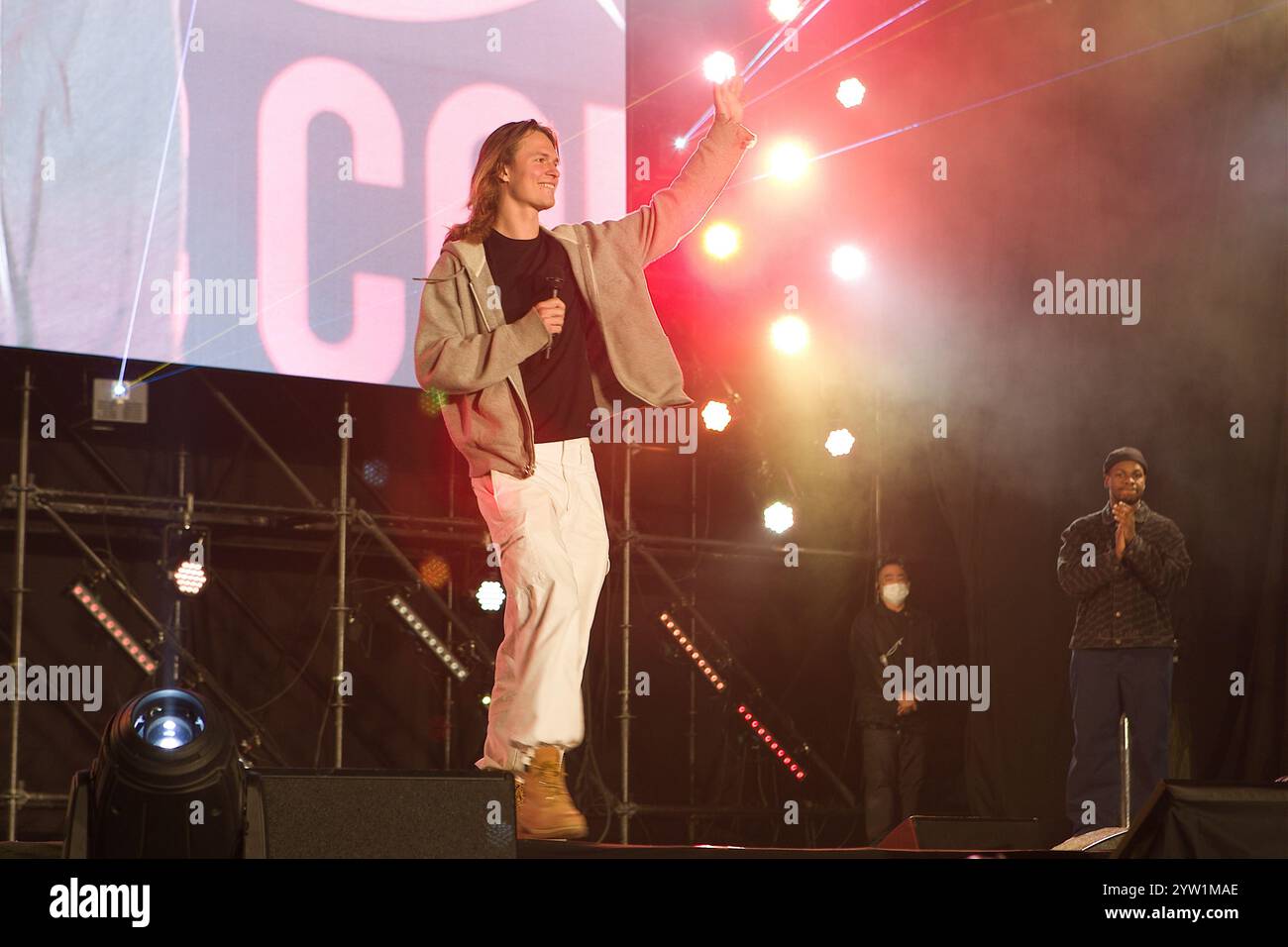Ansel Elgort at Tokyo Comic Con 2024 on December 6 at Makuhari Messe in ...