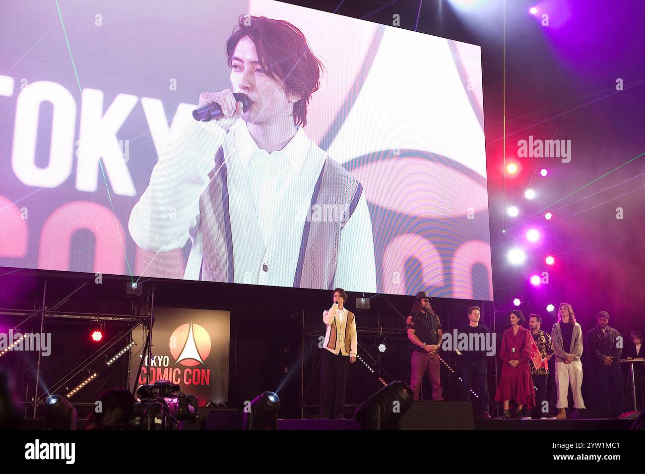 Tomohisa Yamashita at Tokyo Comic Con 2024 on December 6 at Makuhari ...