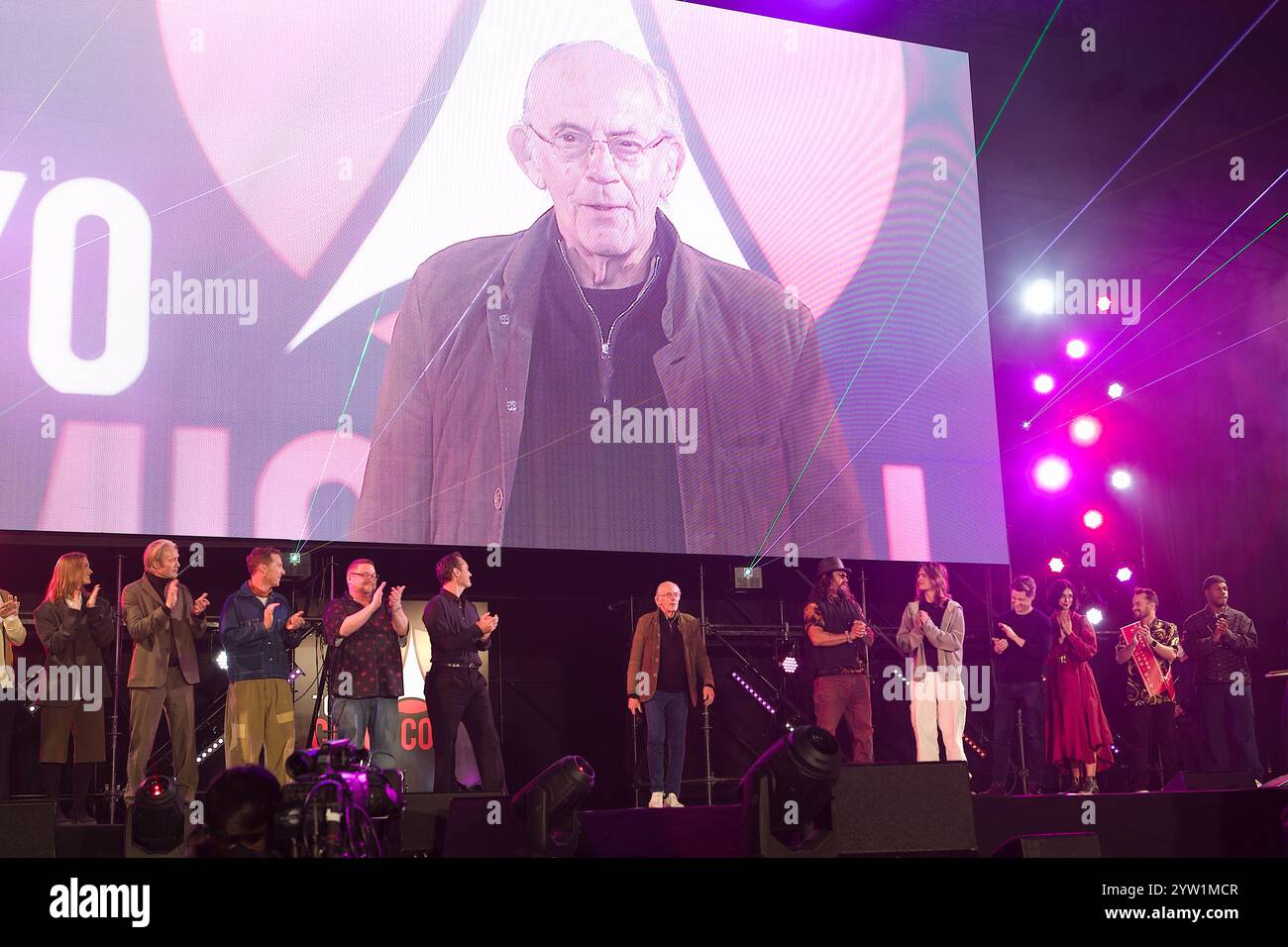 Christopher Lloyd at Tokyo Comic Con 2024 on December 6 at Makuhari ...
