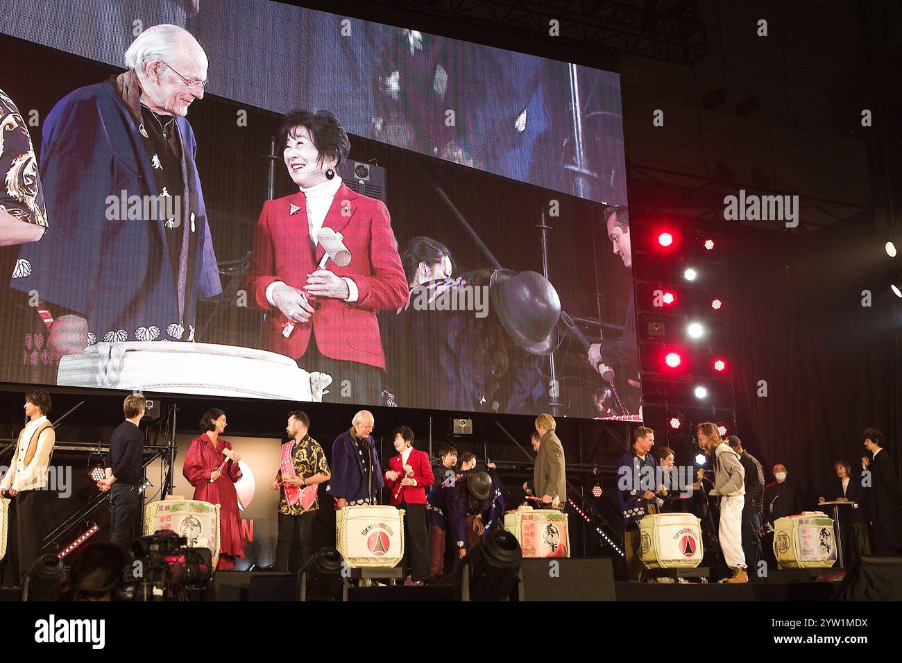 Celebrities at Tokyo Comic Con 2024 on December 6 at Makuhari Messe in ...