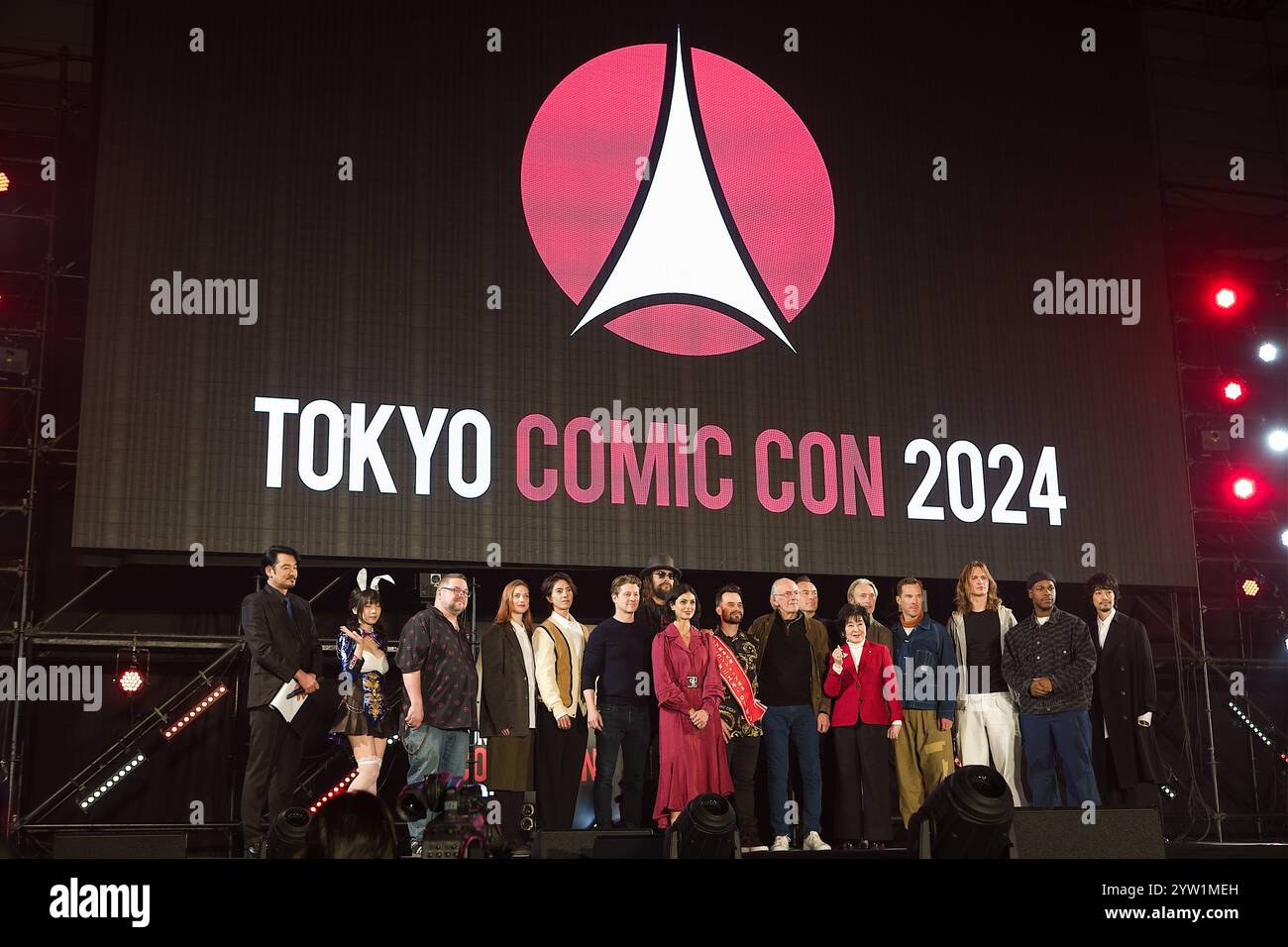 Celebrities at Tokyo Comic Con 2024 on December 6 at Makuhari Messe in ...
