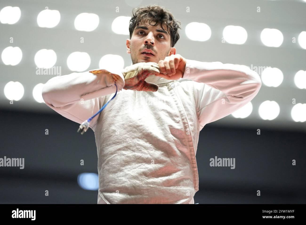 Macchi Filippo (ITA), DECEMBER 7, 2024 - Fencing : 2024 Fencing World ...