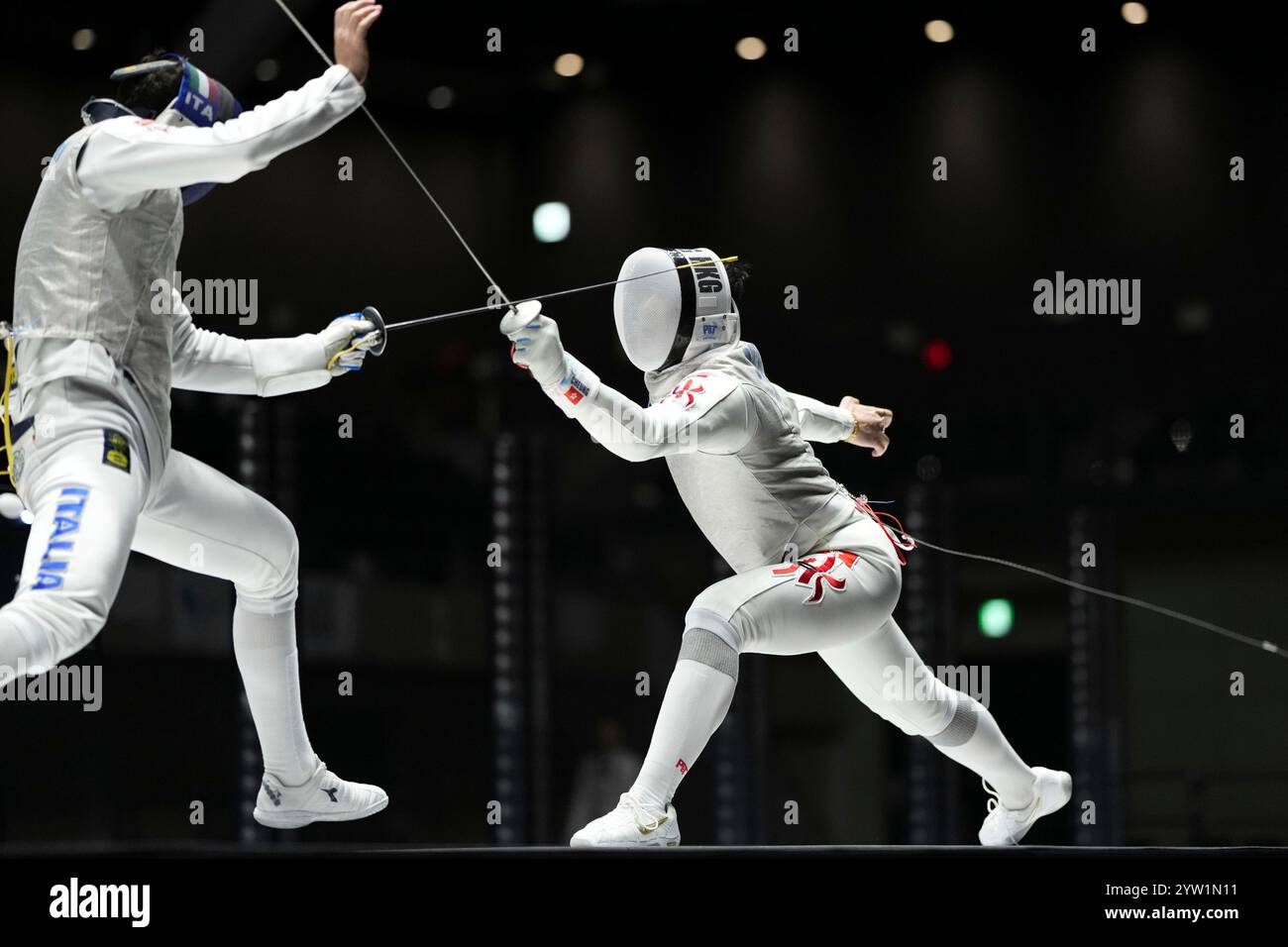 Cheung Ka Long (HKG), DECEMBER 7, 2024 - Fencing : 2024 Fencing World Cup Prince Takamado Trophy ...