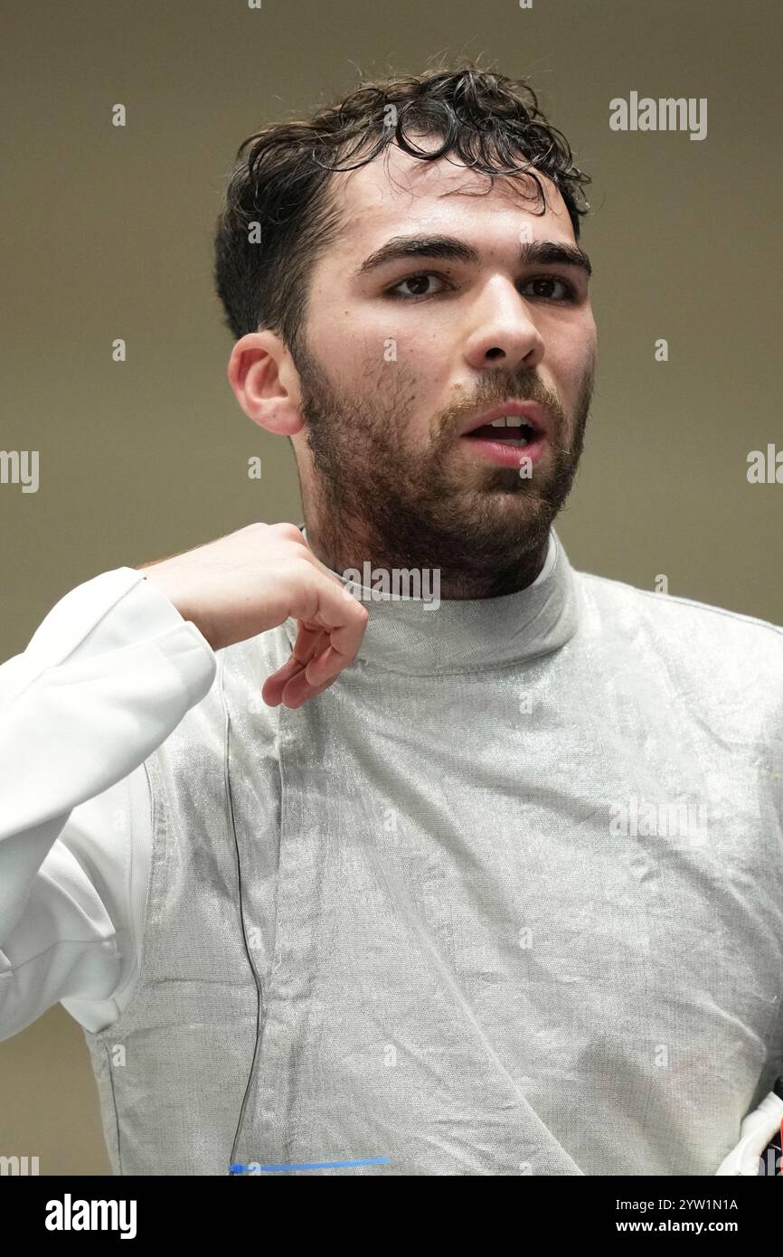 Macchi Filippo (ITA), DECEMBER 7, 2024 - Fencing : 2024 Fencing World ...