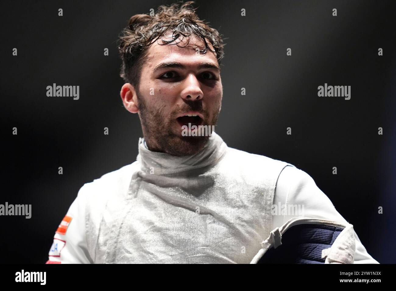 Macchi Filippo (ITA), DECEMBER 7, 2024 - Fencing : 2024 Fencing World ...