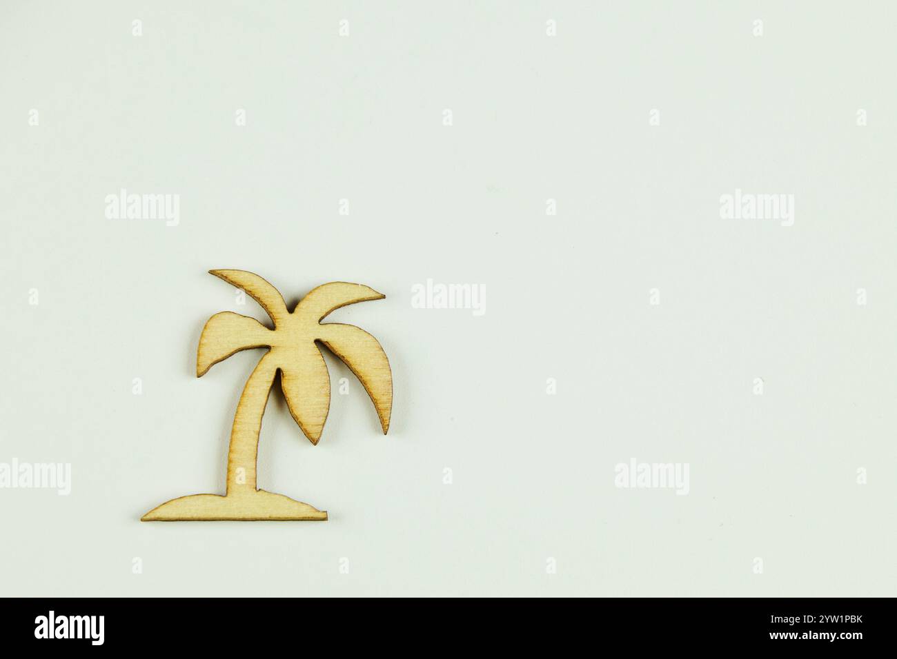 Presentation background with figures in the shape of a palm tree on a ...