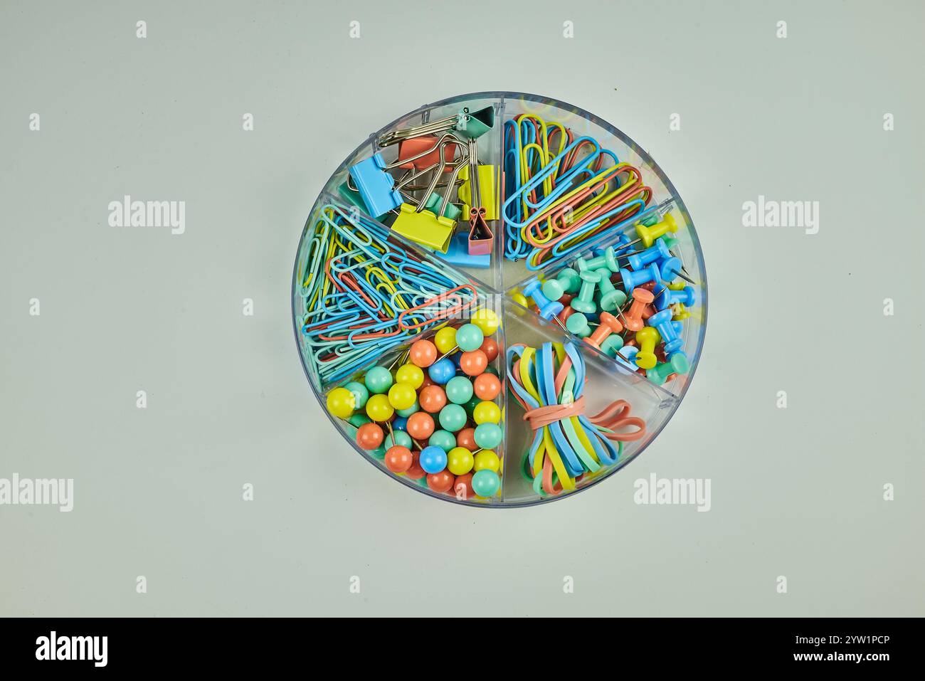 Various materials used daily in the different activities of an office ...