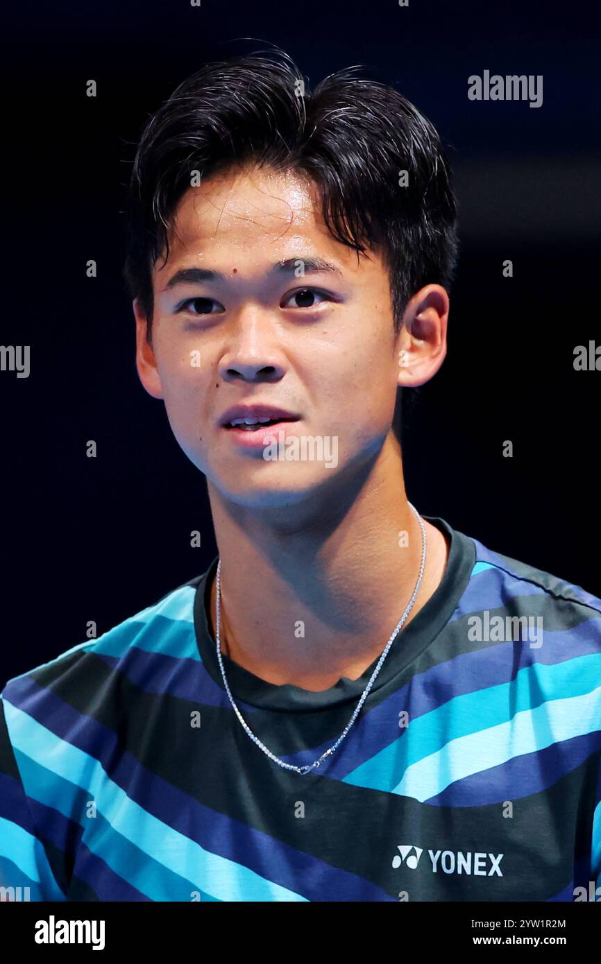 Ariake Coliseum, Tokyo, Japan. 8th Dec, 2024. Rei Sakamoto, DECEMBER 8, 2024 - Tennis ...