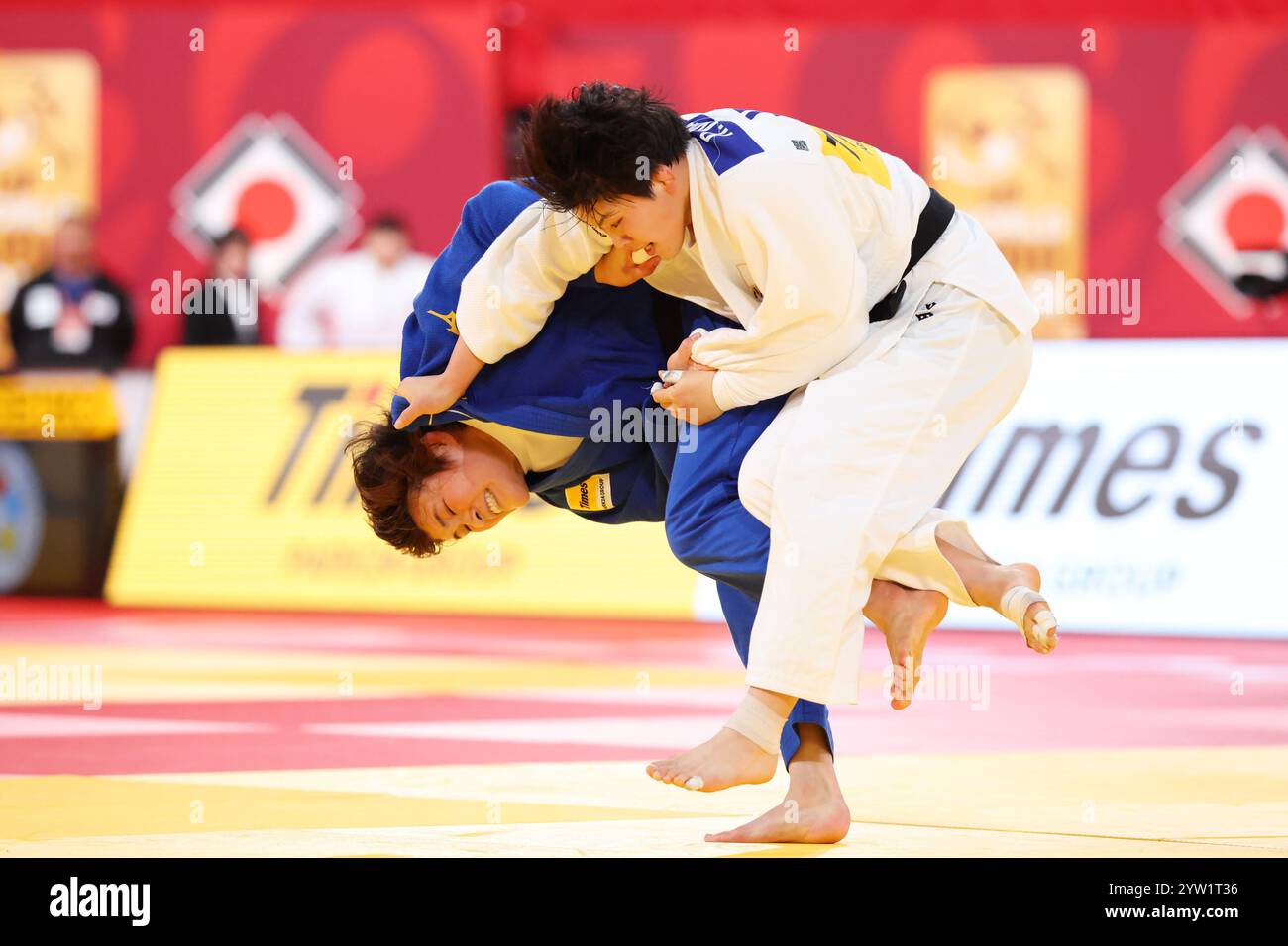 Tokyo, Japan. 8th Dec, 2024. (L-R) Utana Terada, Rin Maeda (JPN) Judo ...