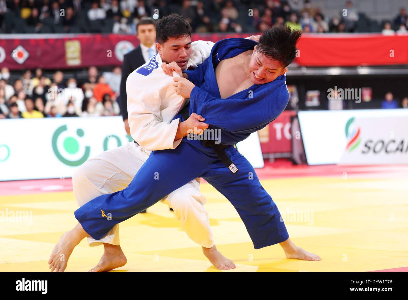 Tokyo, Japan. 8th Dec, 2024. (L-R) REYES Kyle (CAN), Koki Kumasaka (JPN ...