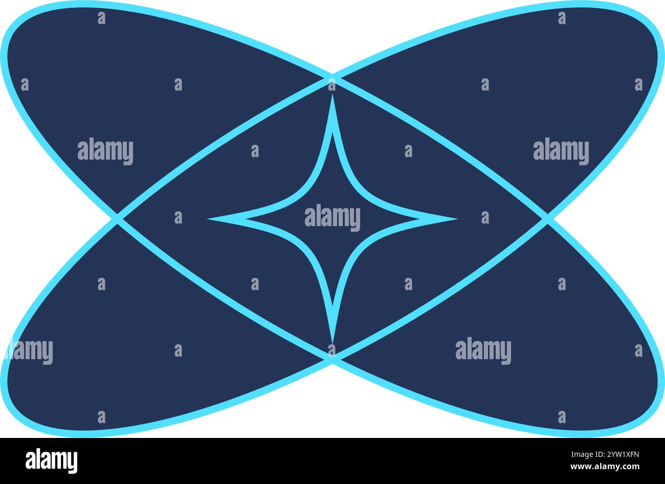 Line Orbit Icon Stock Vector Image & Art - Alamy