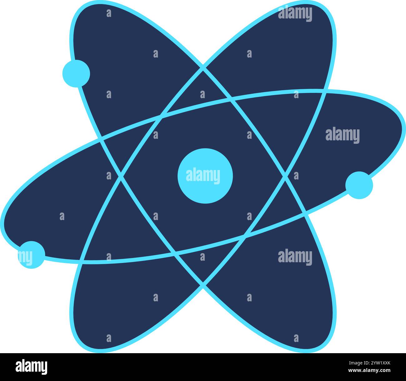Y2k Atom Symbol Stock Vector Image & Art - Alamy