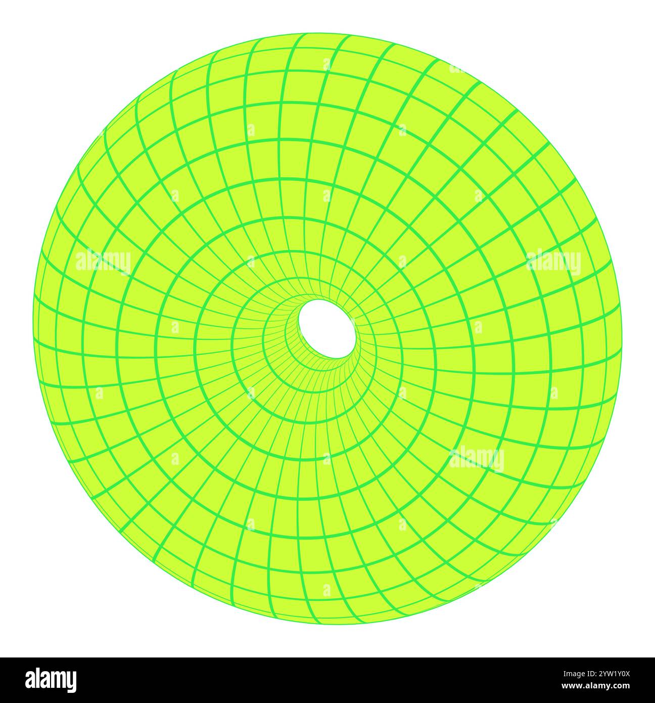 3d illustration model torus Cut Out Stock Images & Pictures - Alamy