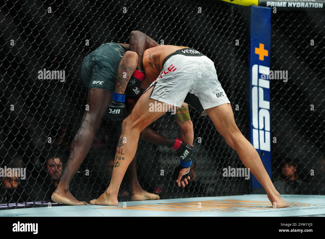 LAS VEGAS, NV -DECEMBER 7:Randy Brown and Bryan Battle meet in the ...