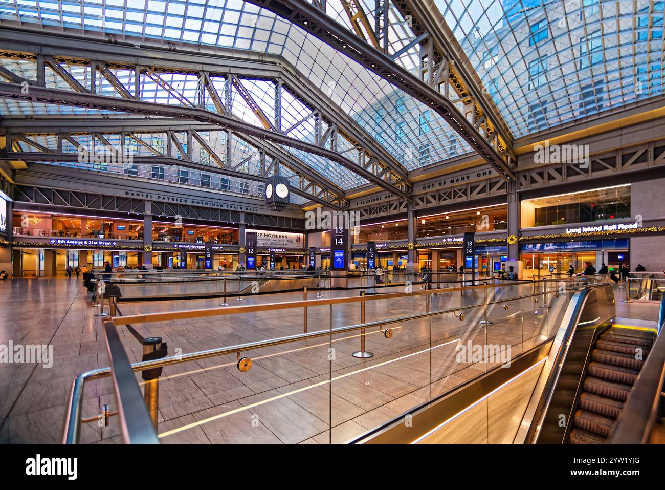 Moynihan Train Hall New York City Stock Photo - Alamy