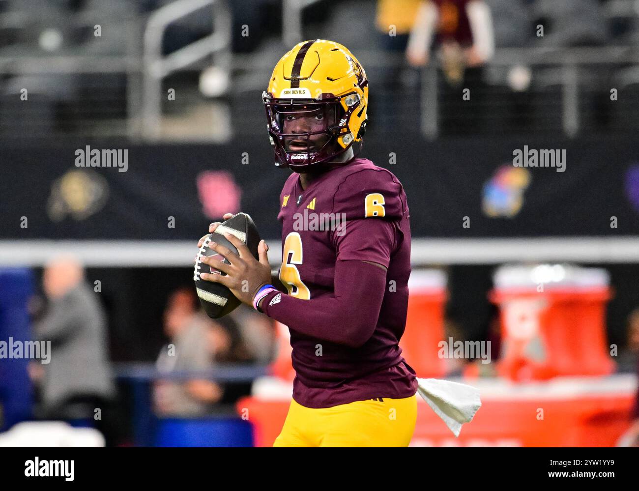 Arlington, Texas, USA. 7th Dec, 2024. Arizona State Sun Devils ...