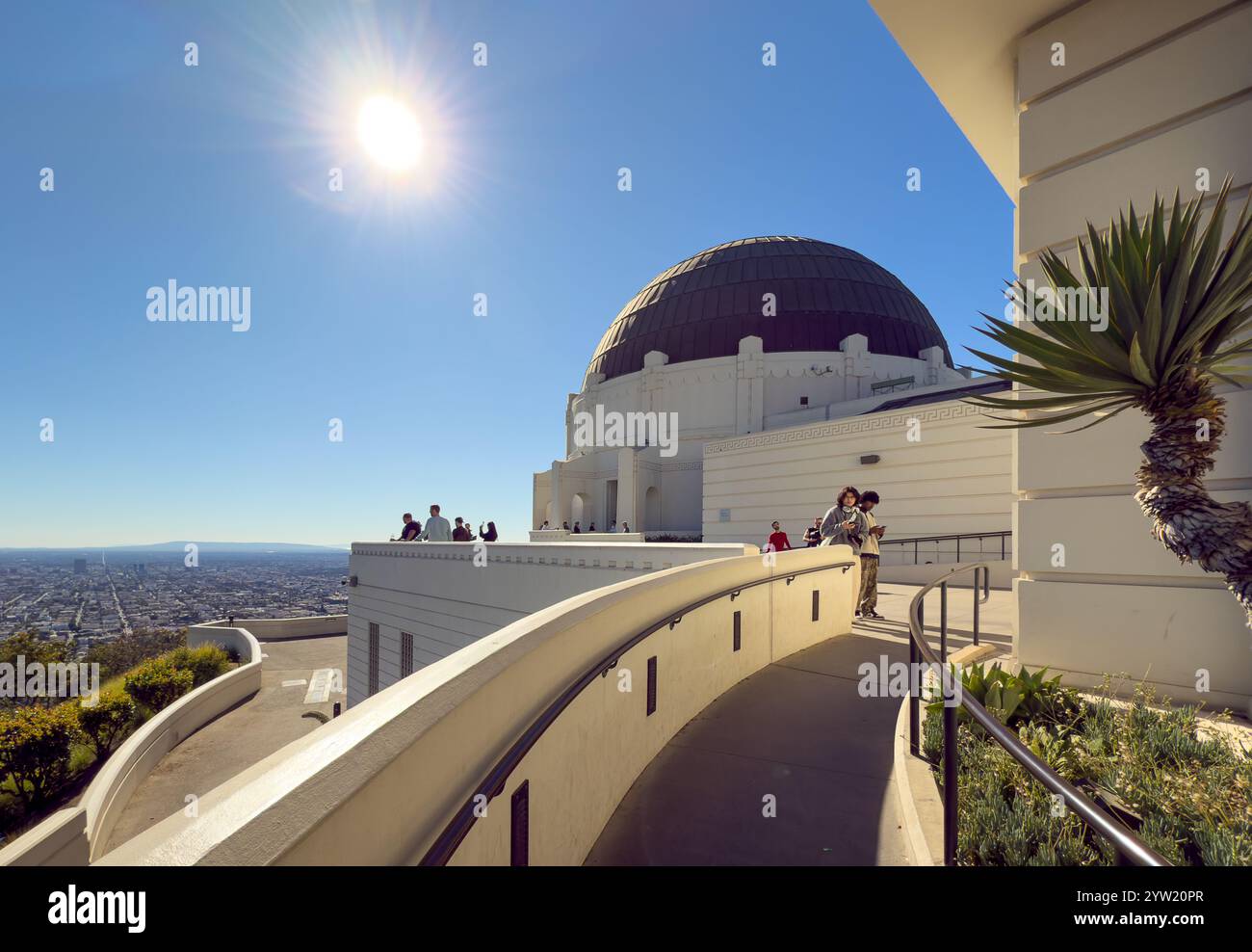 Los Angeles California USA - November 16, 2024: Historic Griffith ...