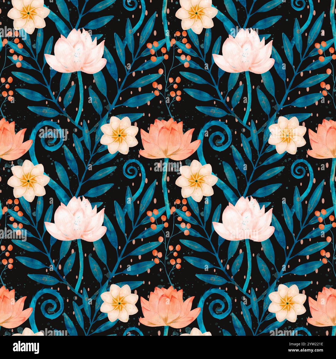 Vibrant botanical illustration displaying hi-res stock photography and ...