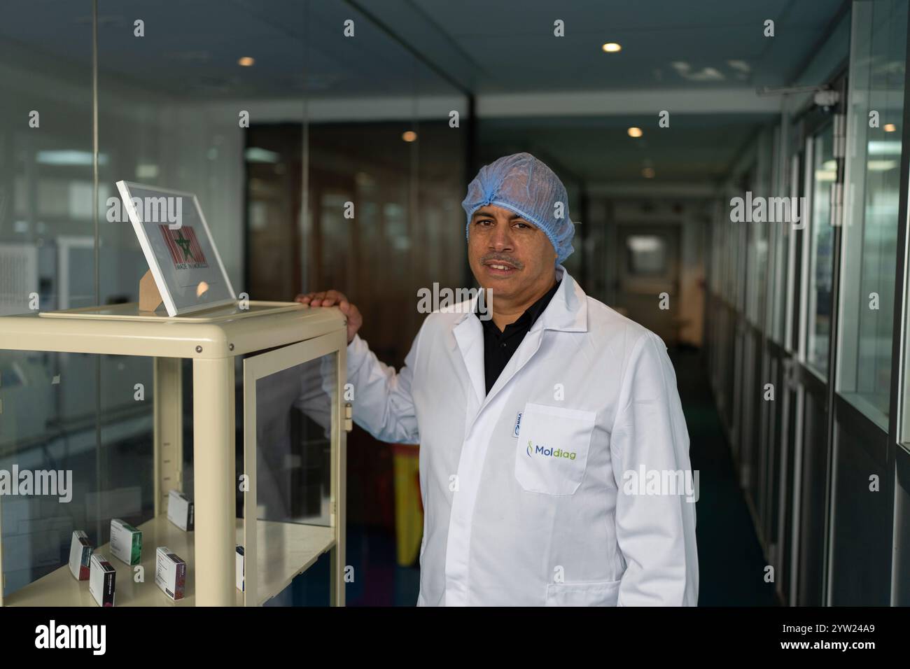 Abdeladim Moumem, founder and Chief Scientific Officer of Moldiag ...