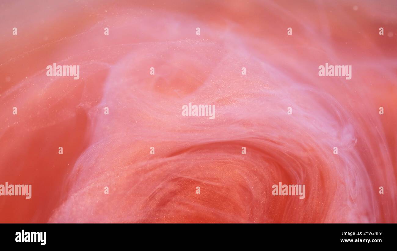 Vapor ink. Steam abstract. Defocused bright red pink smoke paint cloud ...