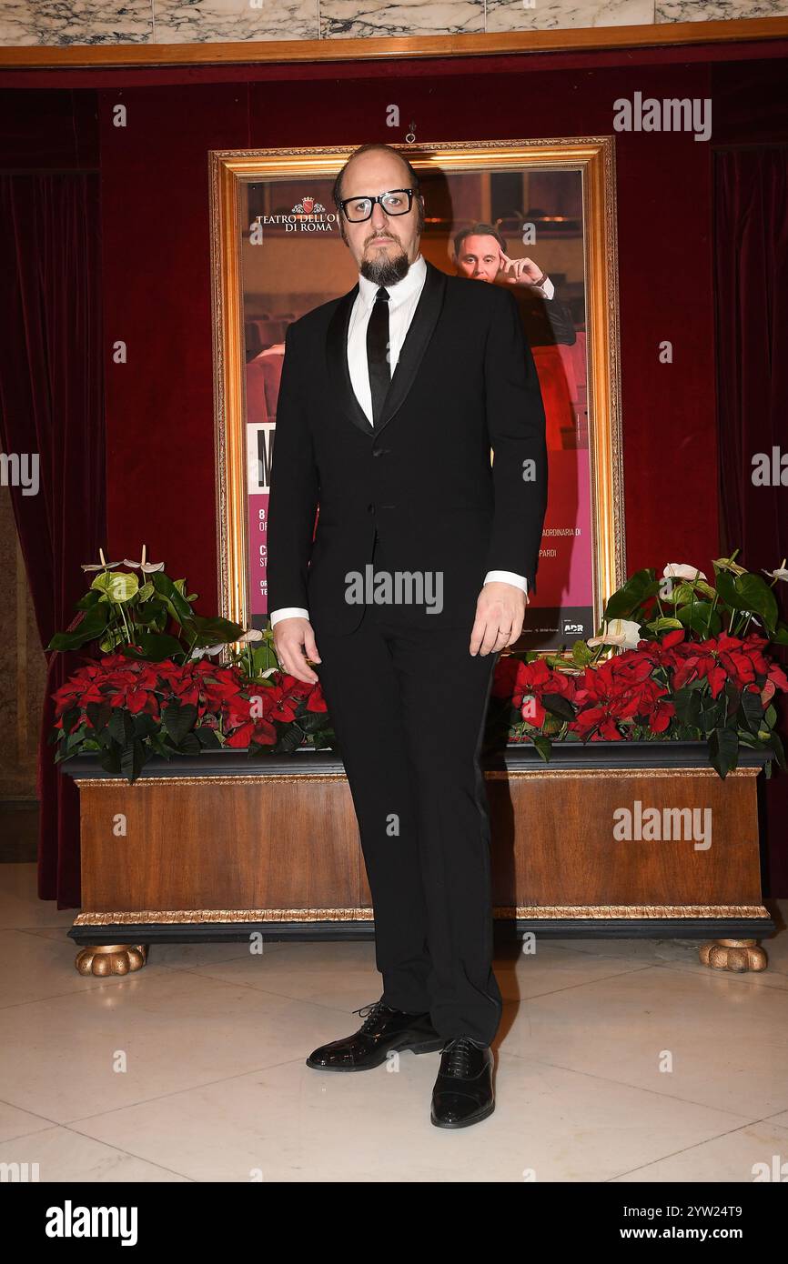 Rome, Italy. 08th Dec, 2024. Rome, Opera Theatre Concert by Michele Mariotti, In the photo ...