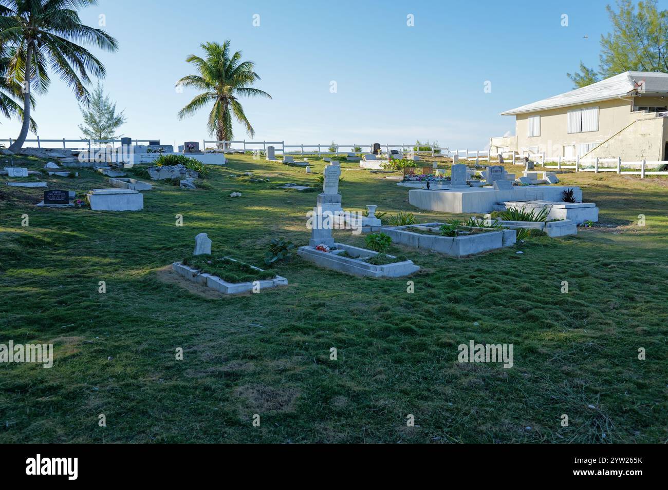 Along the Queen's Highway in Alice Town, Bimini in the Bahamas - famous ...