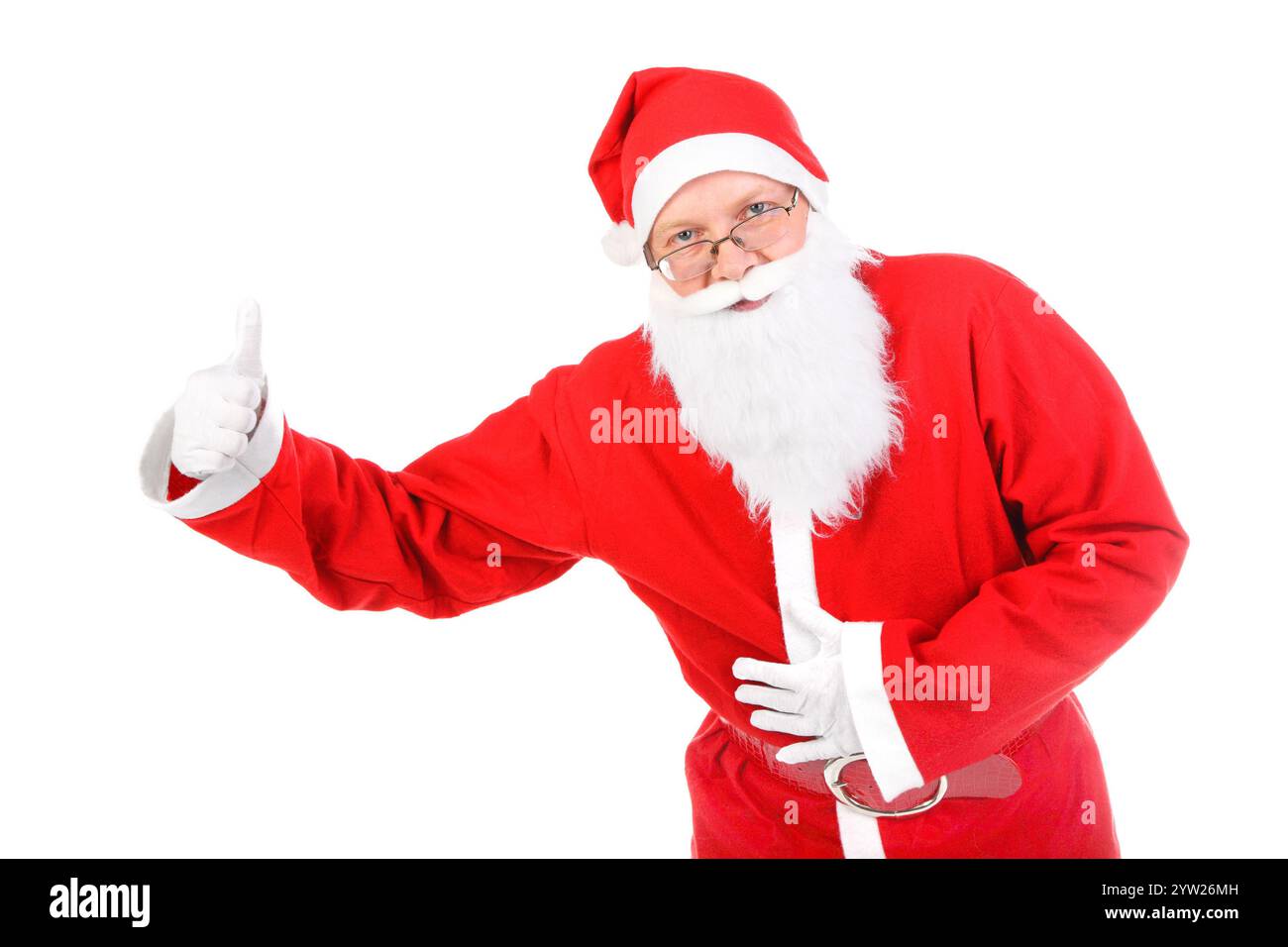 Santa claus hand thumb hi-res stock photography and images - Alamy