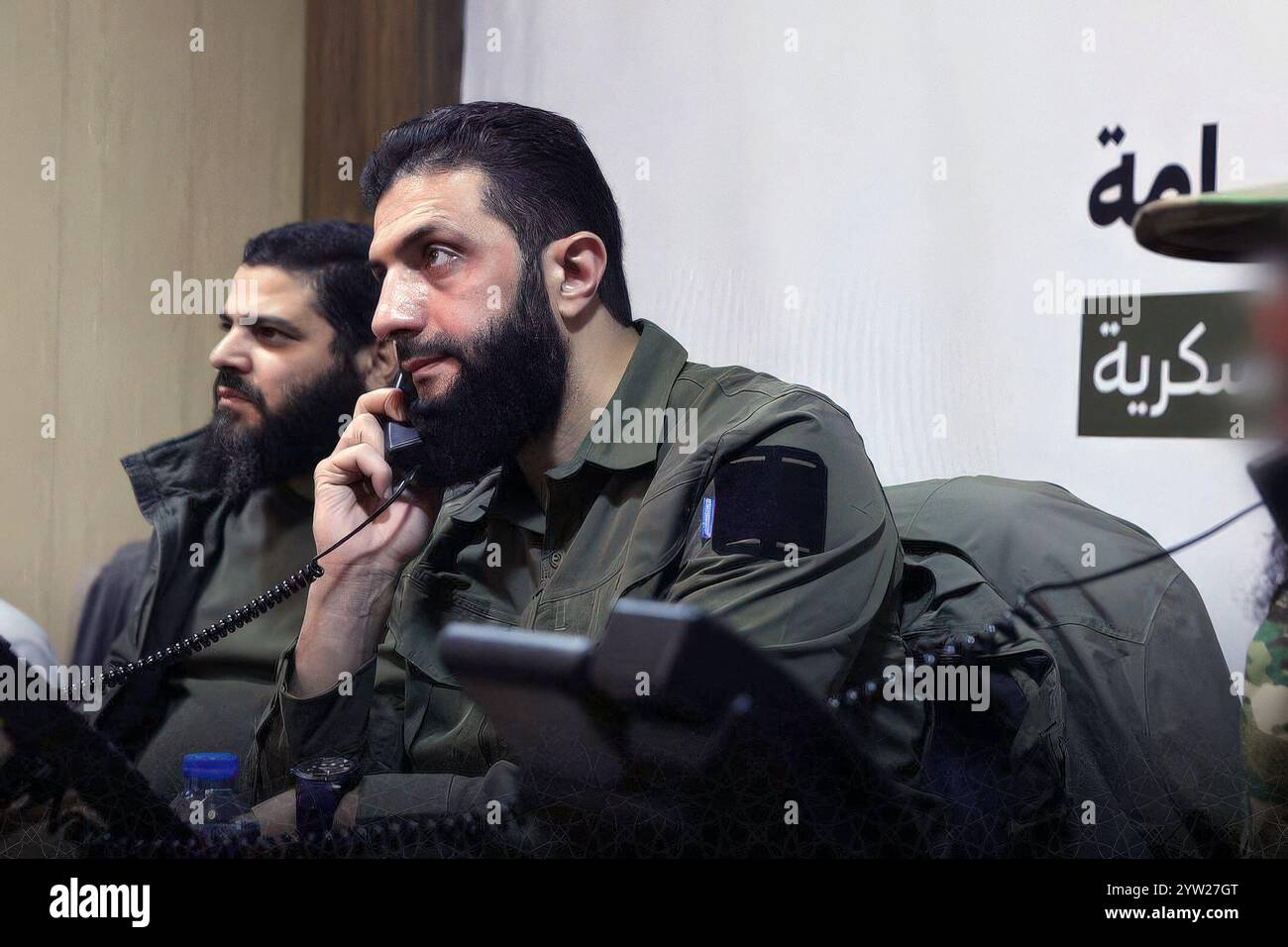 HTS (Hayaat Tahrir Al Sham) leader Ahmed Al-Shara, also known as Abu Muhammad Al-Jolani ...