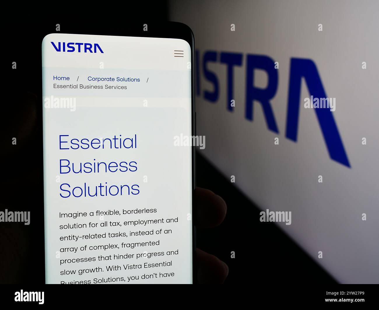 Vistra logo hi-res stock photography and images - Alamy