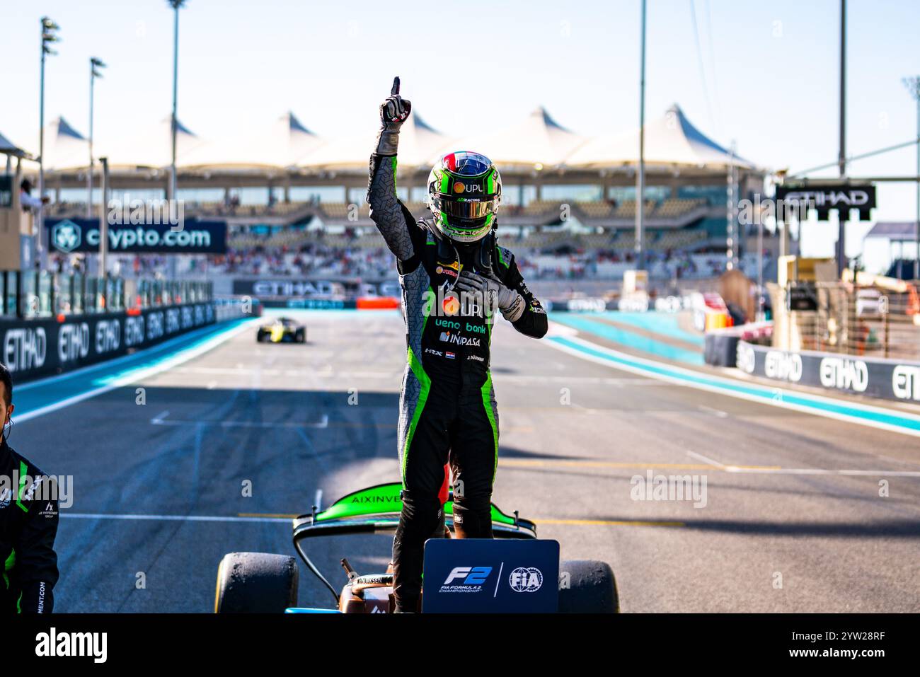 Abu Dhabi, United Arab Emirates. 08th Dec, 2024. AIX Racing Formula 2 ...