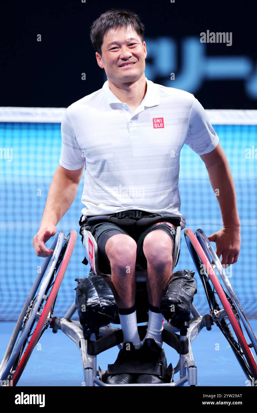 Ariake Coliseum, Tokyo, Japan. 8th Dec, 2024. Shingo Kunieda, DECEMBER ...