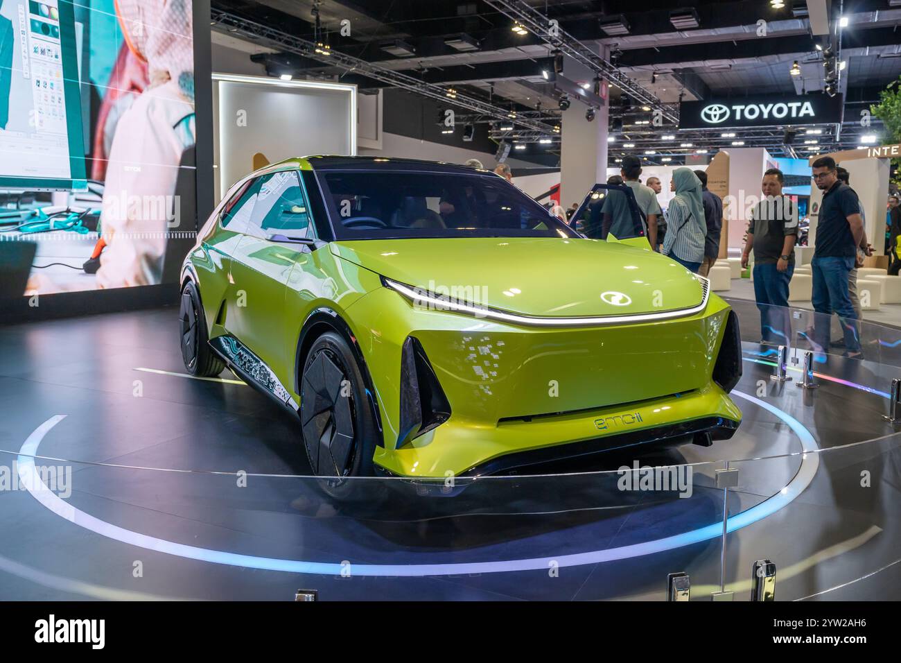 Kuala Lumpur, Malaysia - Dec 8,2024 : Perodua eMO-II EV Concept ...