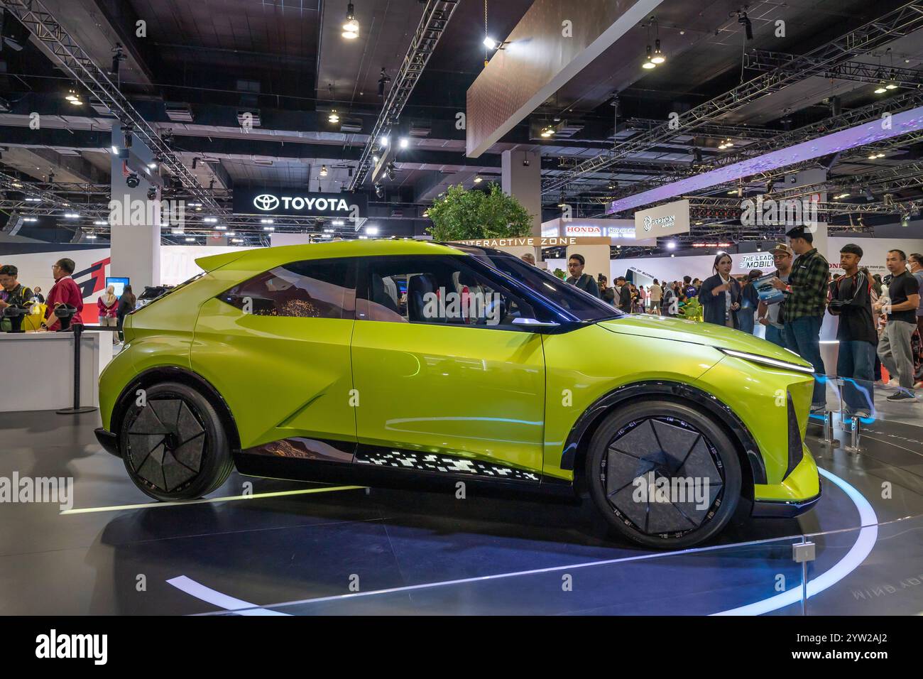 Kuala Lumpur, Malaysia - Dec 8,2024 : Perodua eMO-II EV Concept ...