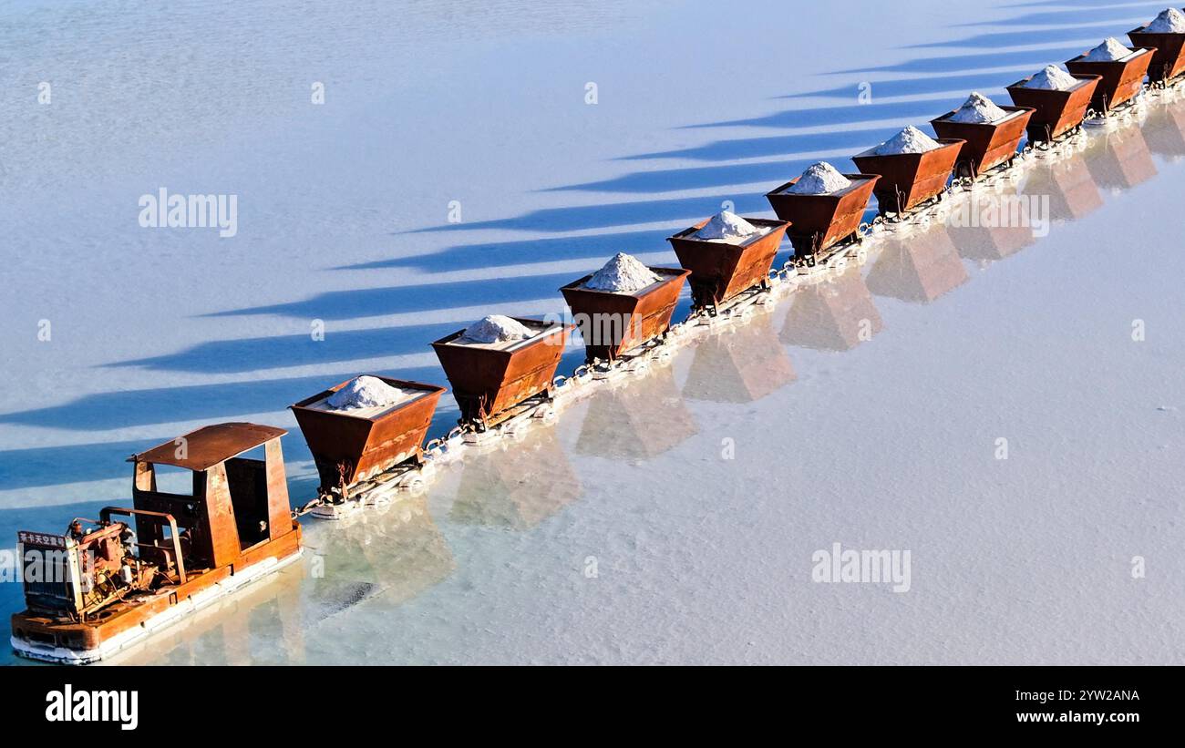 **CHINESE MAINLAND, HONG KONG, MACAU AND TAIWAN OUT** Aerial photo ...