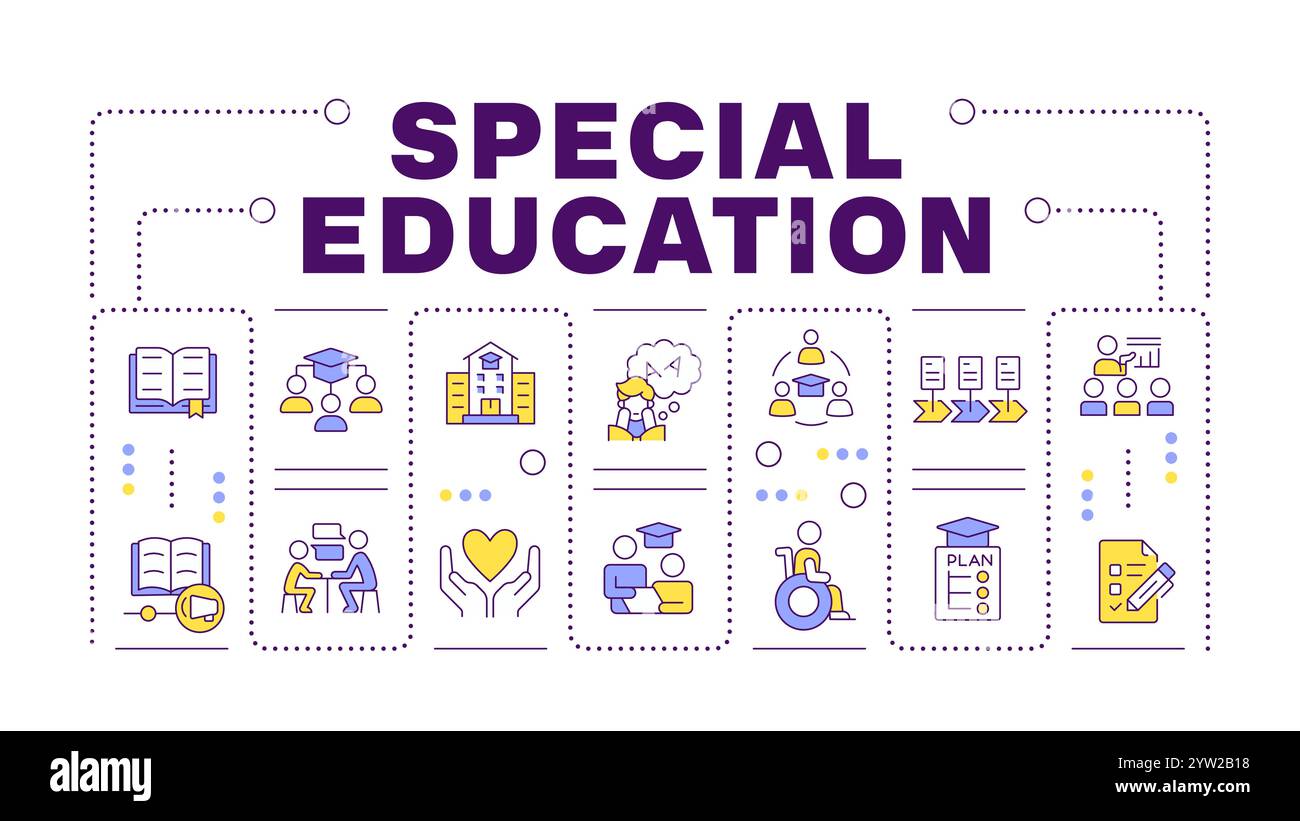 Education concept special word Stock Vector Images - Alamy