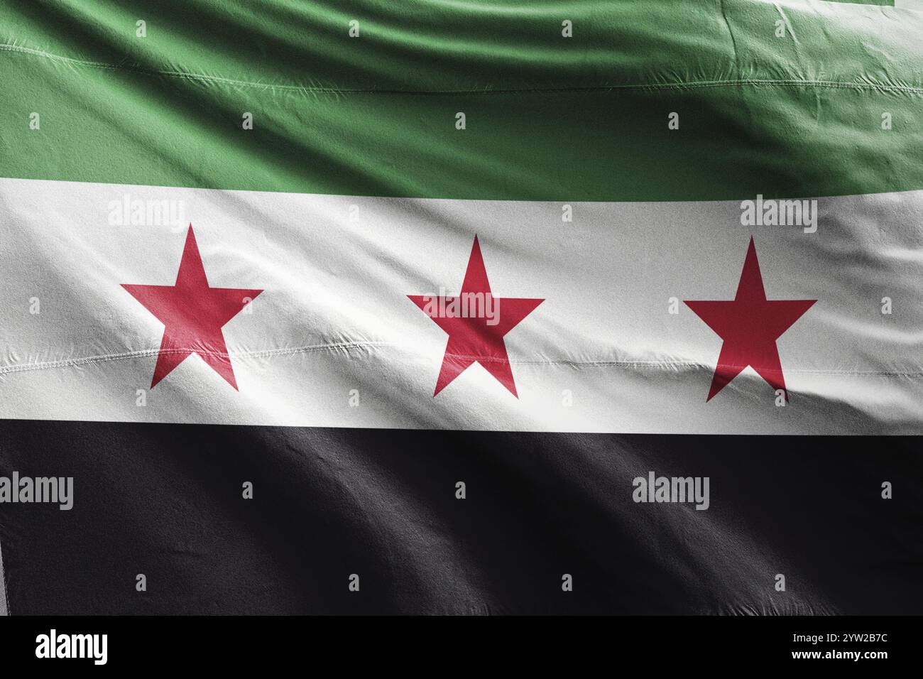 old Flag of the Syrian, revolution Stock Photo - Alamy