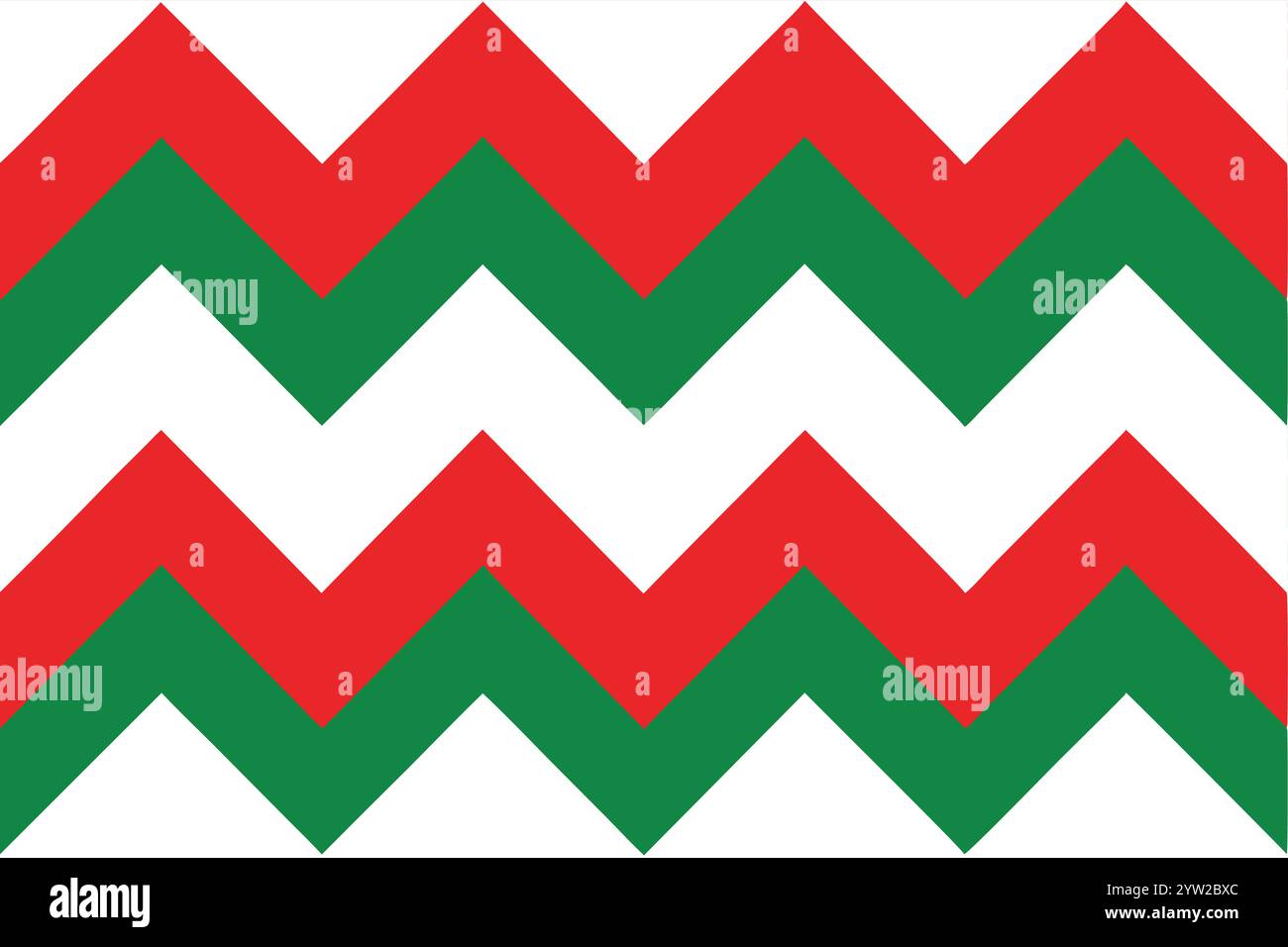 Christmas chevron seamless pattern on white background. vector ...