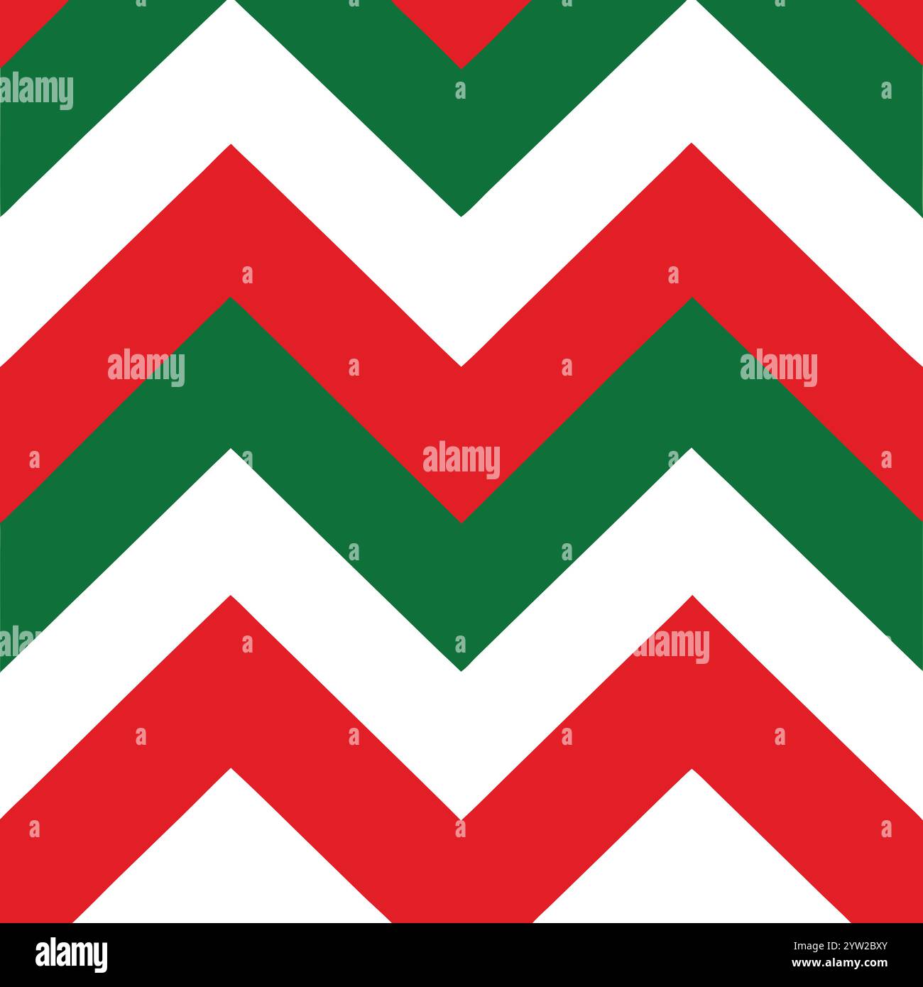 Christmas chevron seamless pattern on white background. vector ...