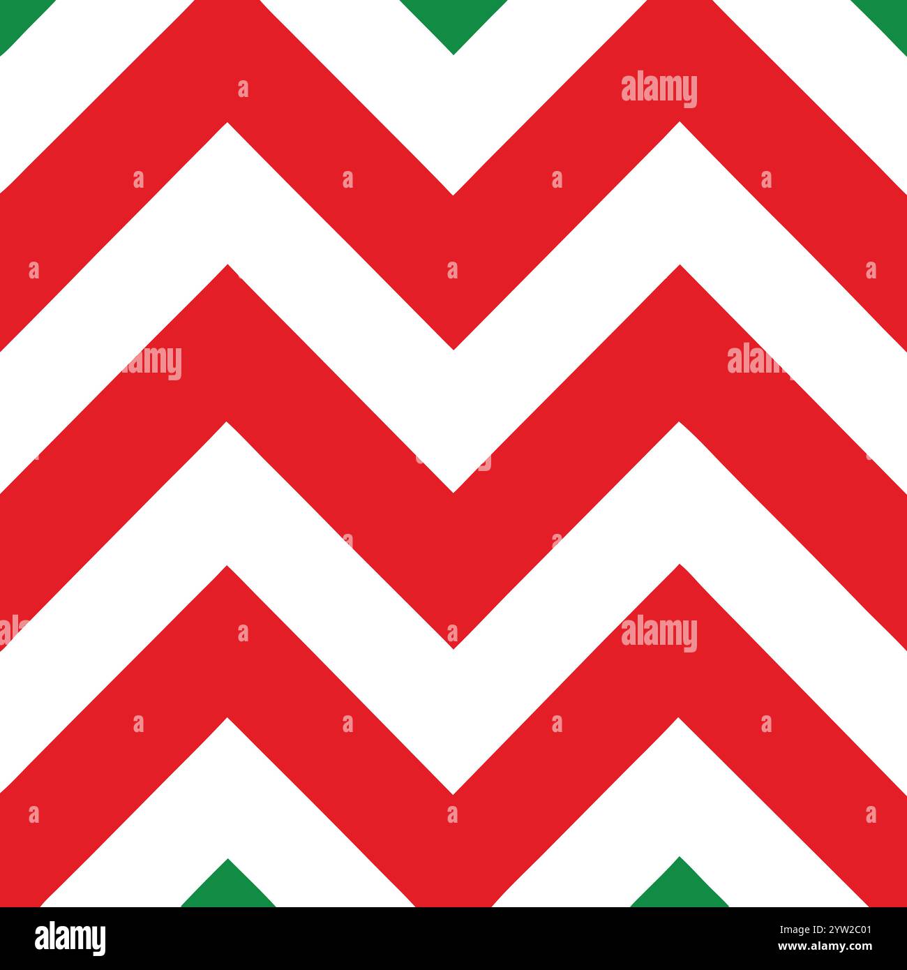 Christmas chevron seamless pattern on white background. vector ...