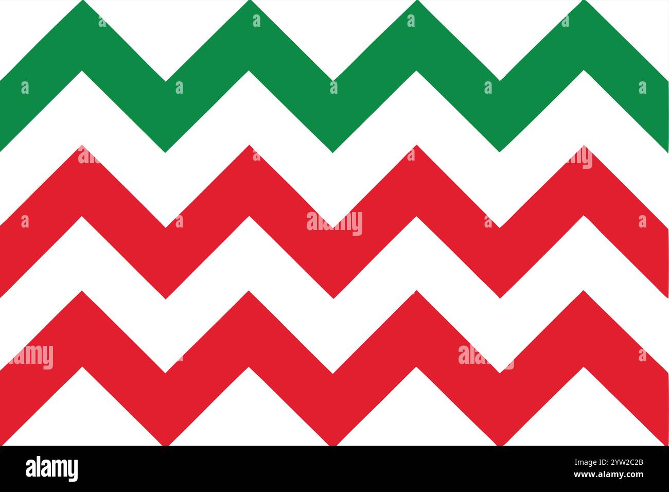 Christmas chevron seamless pattern on white background. vector ...
