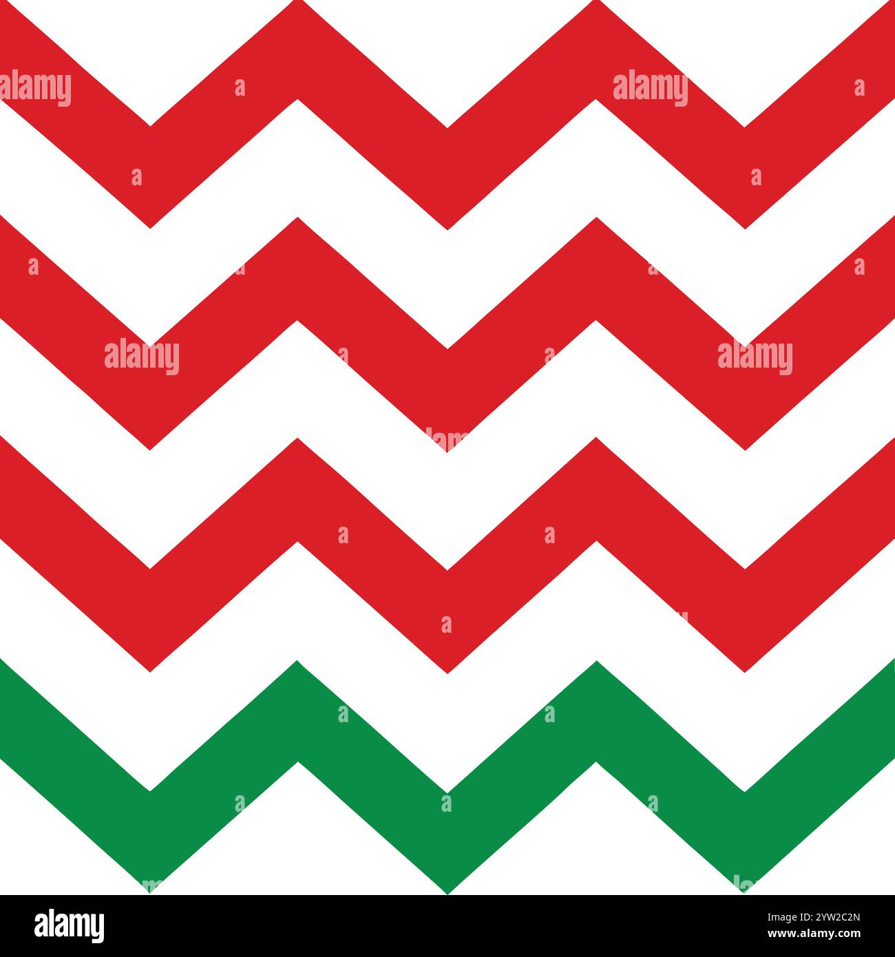 Christmas chevron seamless pattern on white background. vector ...