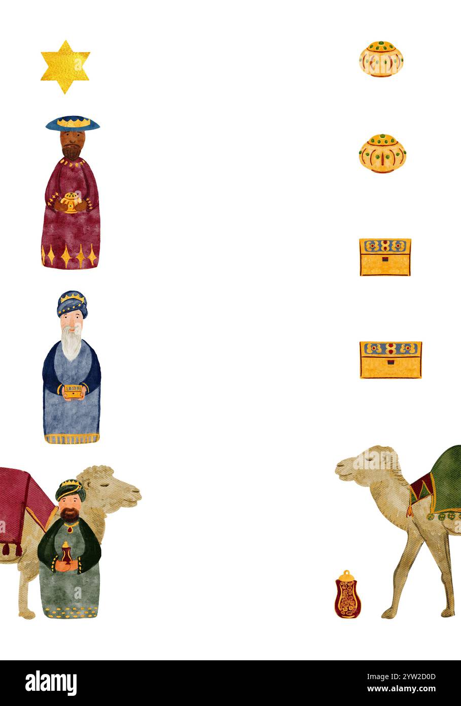 Three wise men Cut Out Stock Images & Pictures - Alamy