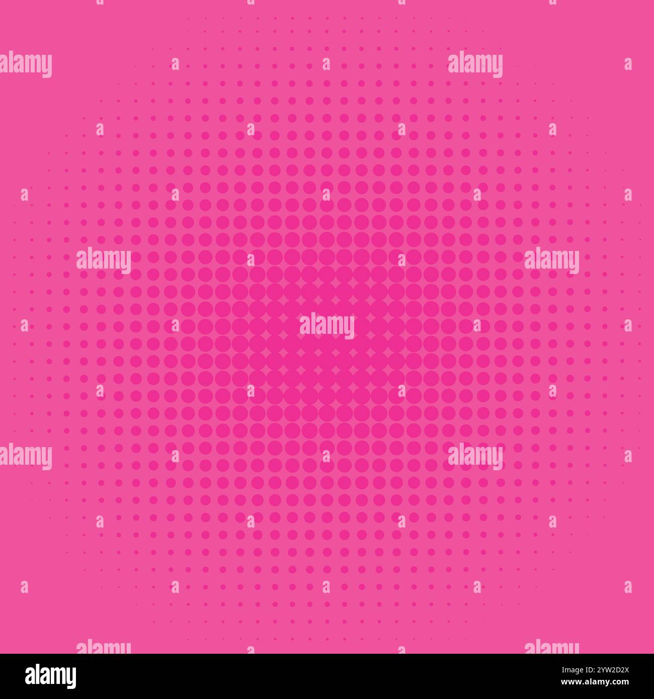 Bright pink halftone background. Halftone dots effect pattern ...