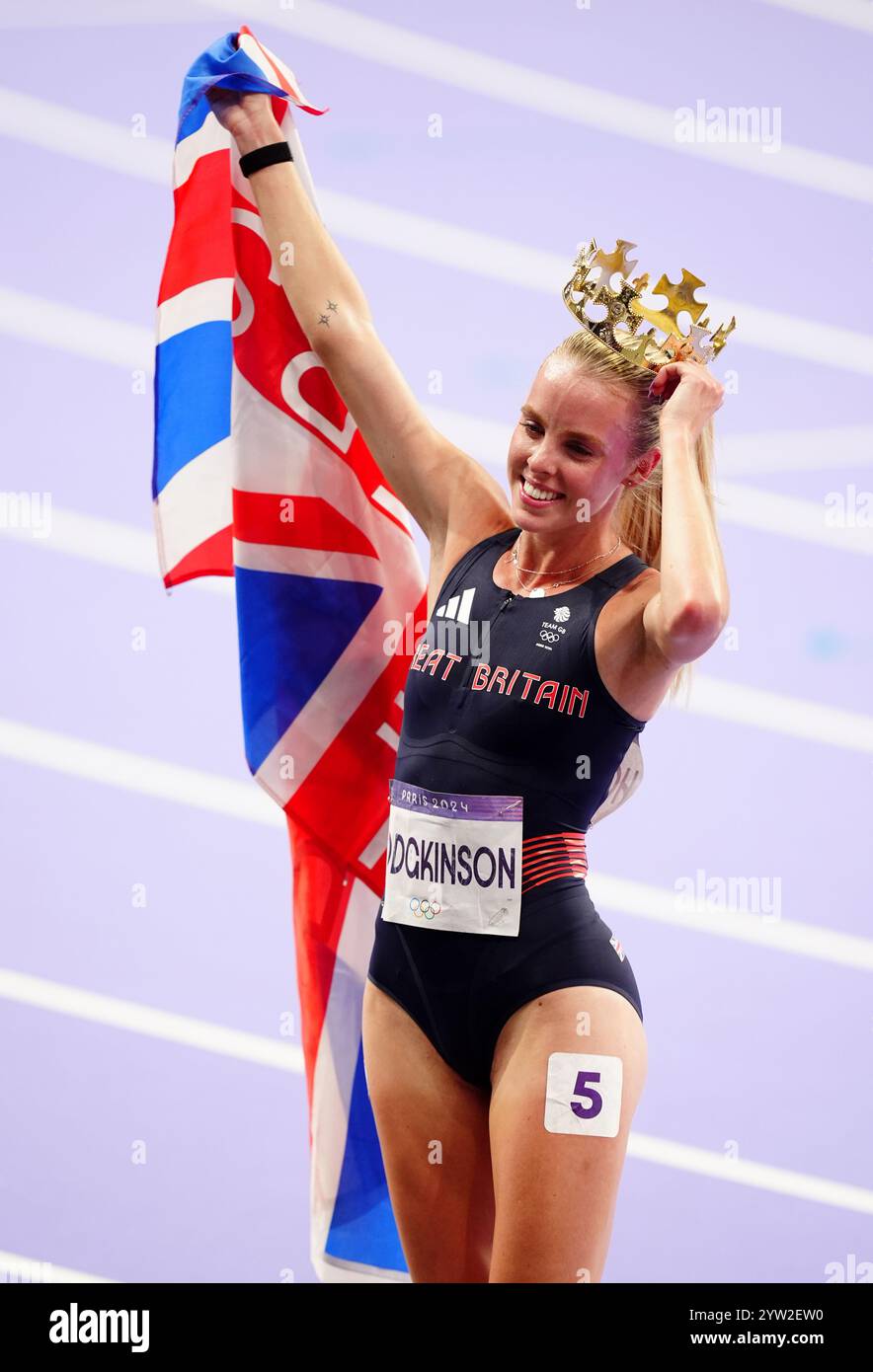 File photo dated 05/08/24 of Keely Hodgkinson. Olympic champion Keely ...