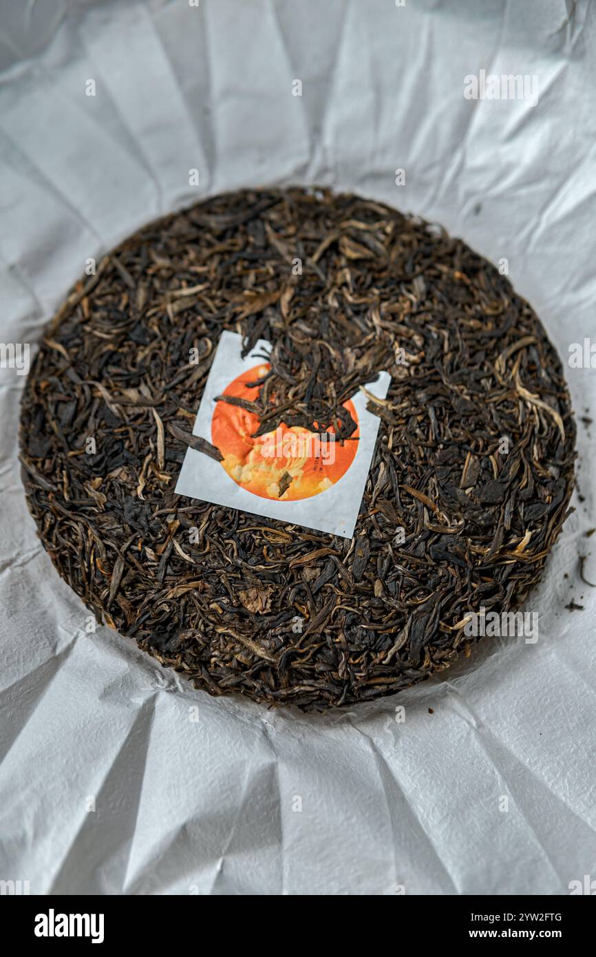 A detailed view of a beautifully crafted tea cake showcasing its unique ...
