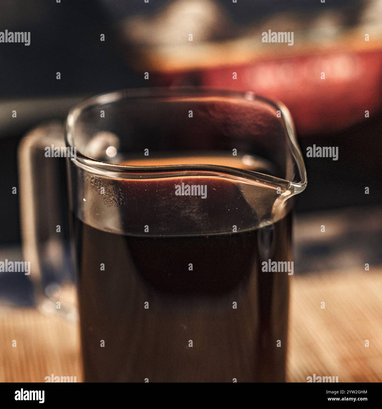 Glass pitcher filled brewing coffee hi-res stock photography and images ...