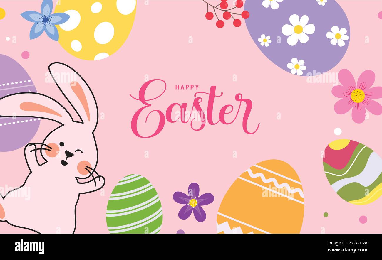 Easter clipart background design. Happy easter sunday wishes clip art ...